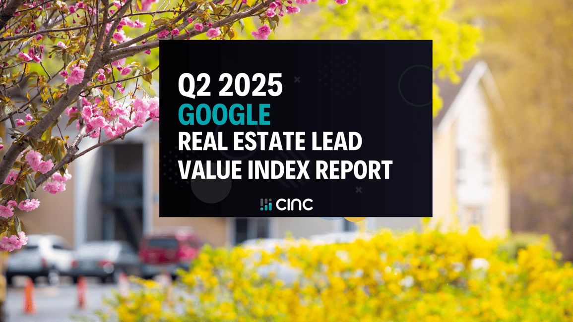Real Estate Lead Value Index Report for Google | Q2 2025 Update
