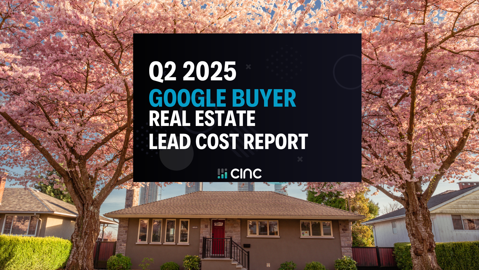 Real Estate Lead Cost Report for Buyers on Google | Q2 2025 Update